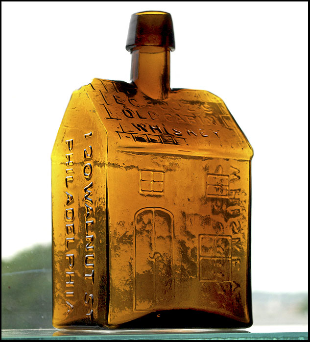 EG Booz cabin whiskey - Antique Bottles at Auction